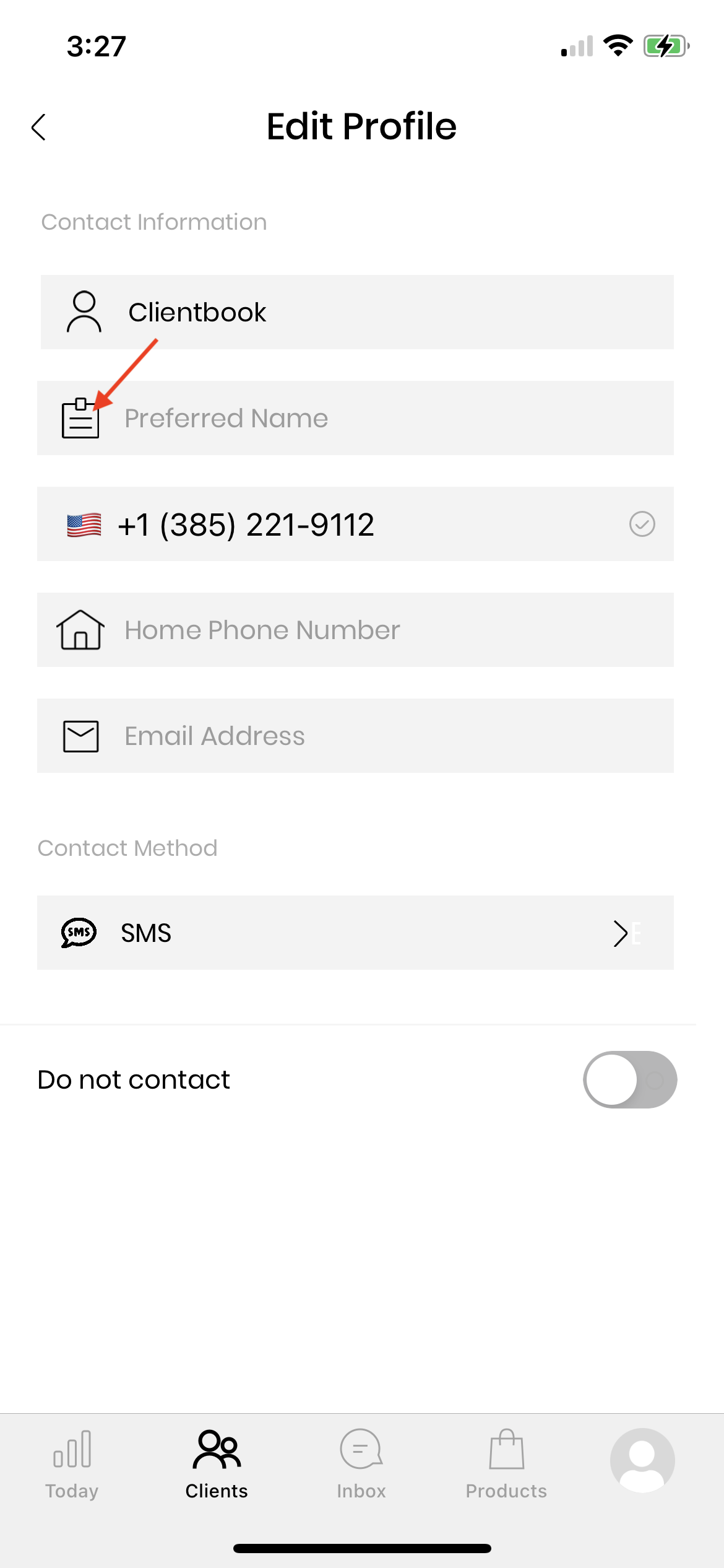 How to Change a Client's Preferred Name – Clientbook