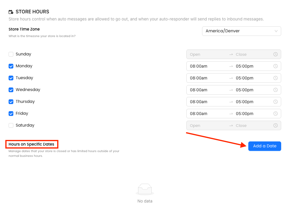 How to Set Your Regular and Custom Store Hours – Clientbook